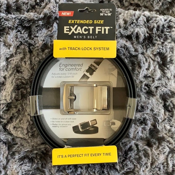 exact fit | Accessories | Mens Belt Tracklock Extended Size Exact Fit ...